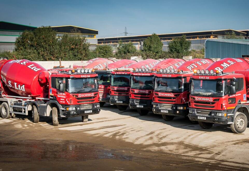Order Ready Mix Concrete in London & Essex | RMS Concrete